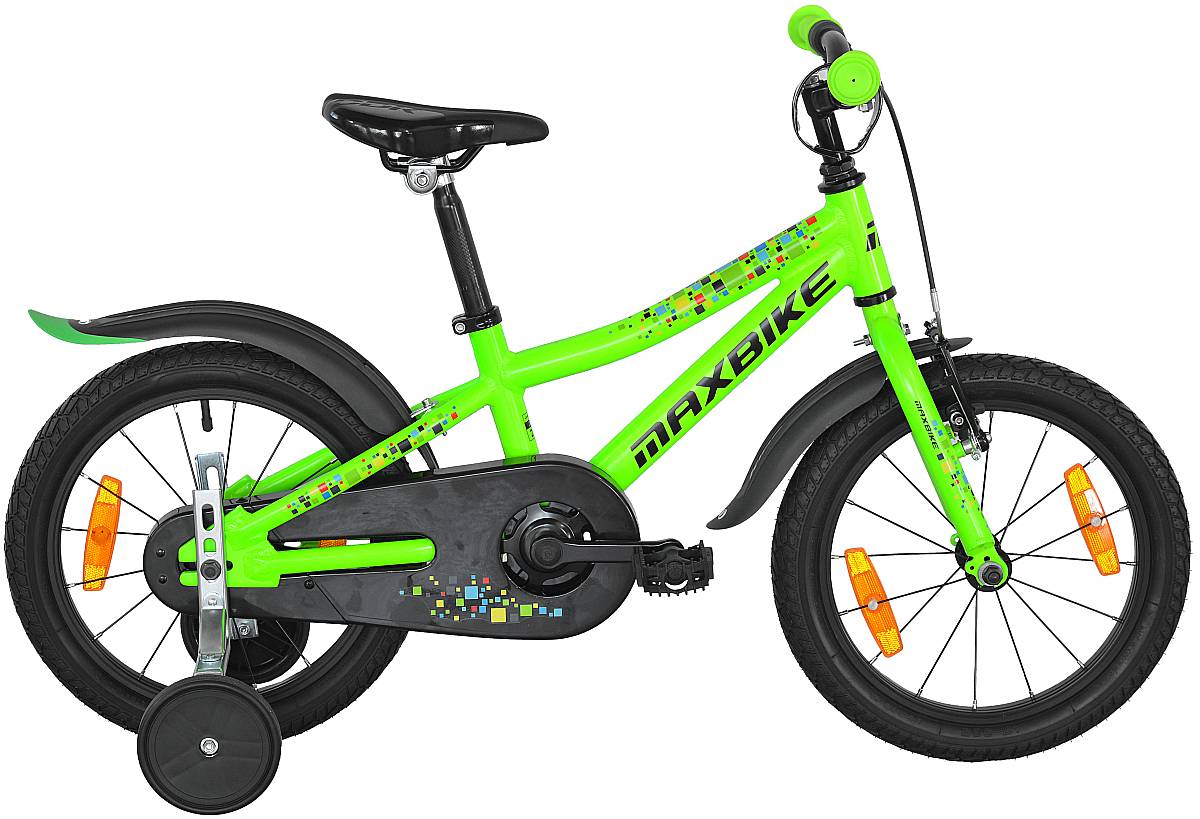 MAXBIKE dětské kolo 16 zelený | Dětská kola | Sport 2000 Jeseník